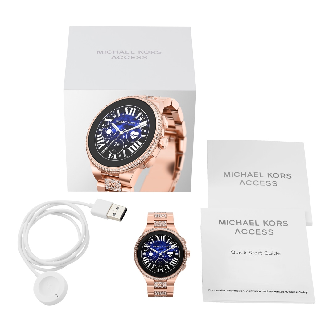 Michael Kors Access Camille Gen 6 Smartwatch HR Rosé | MKT5147