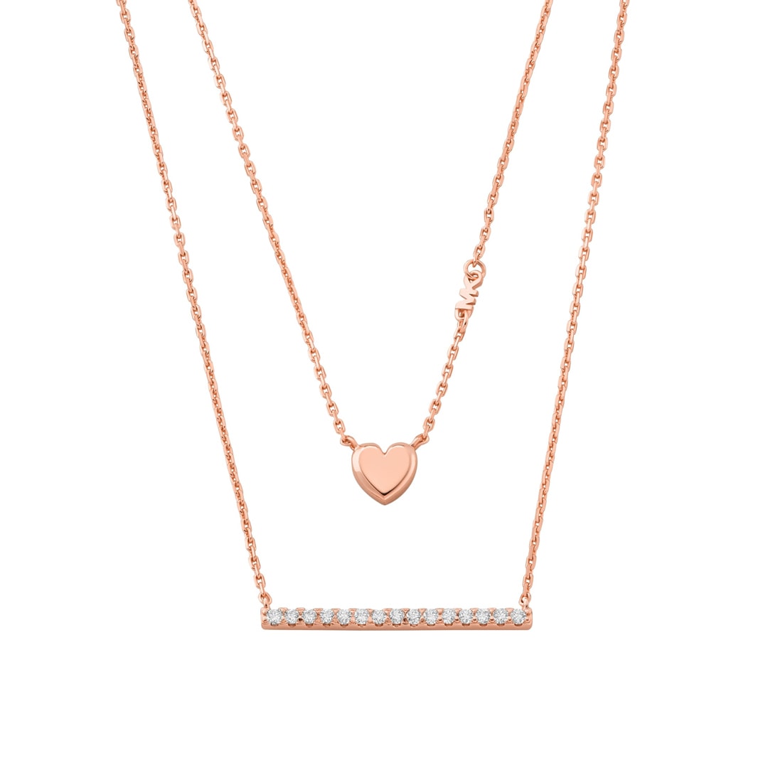 Michael kors love necklace store