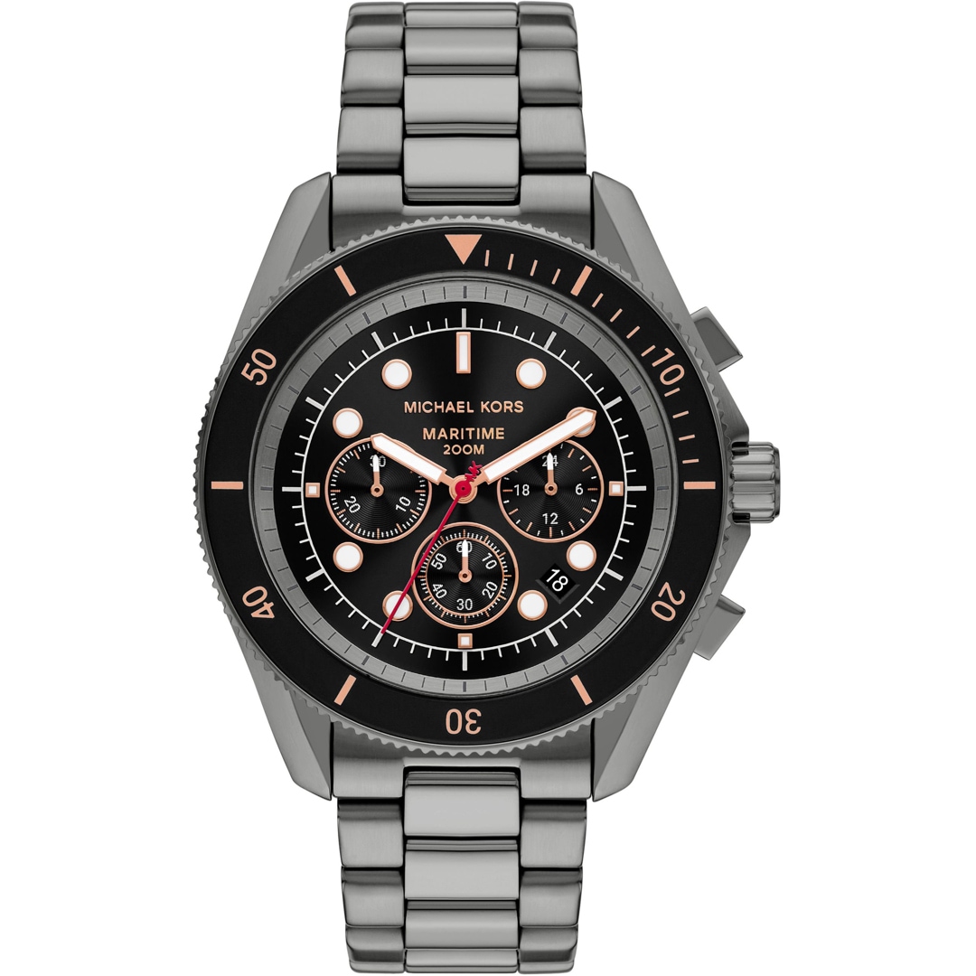 MK9204 | Michael Kors Maritime Chronograph Grey / Black