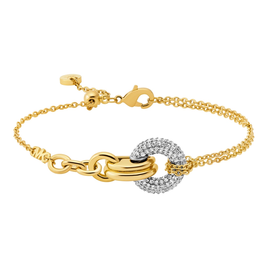MKJ8530931 | Michael Kors Metallic Muse Bracelet Brass Two-Tone