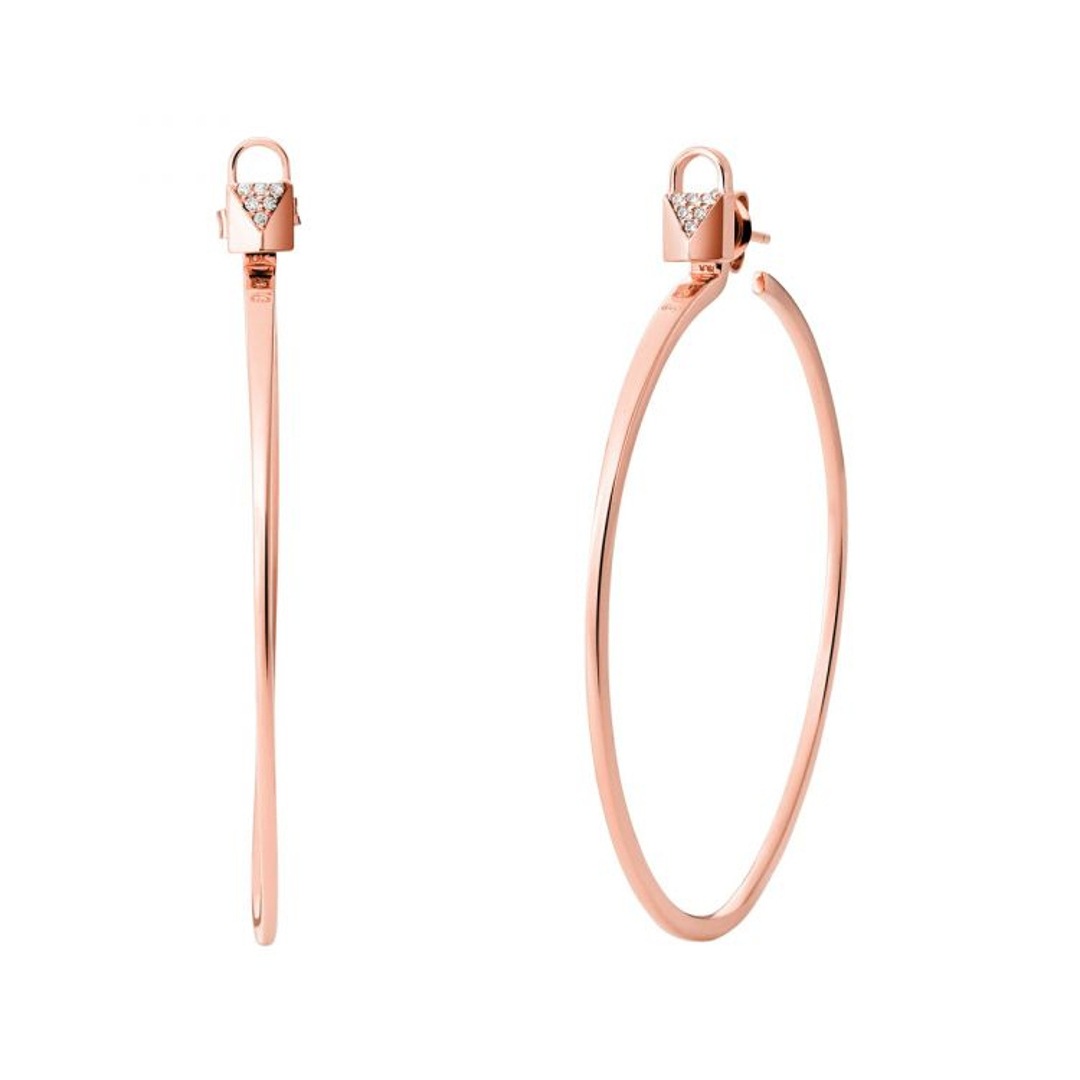 MKC1139AN791 | Michael Kors Clous d'oreilles Frozen Link Argent 925 ...