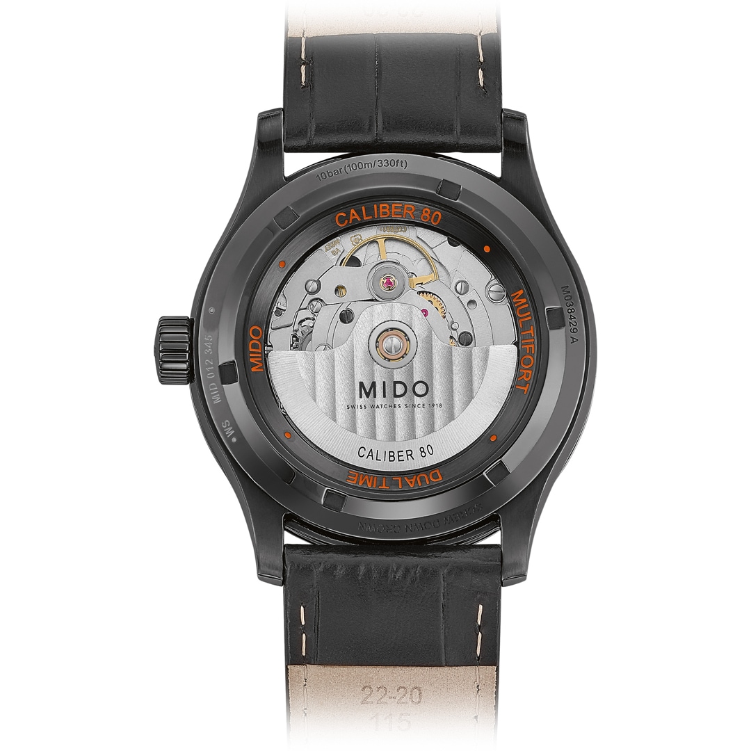 M038.429.36.051.00 | Mido Multifort Dual Time Automatic