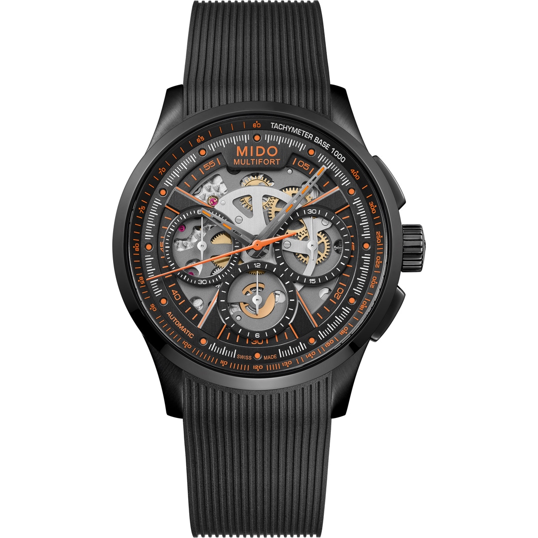 Mido Multifort Skeleton Chronograph | M038.662.37.050.00
