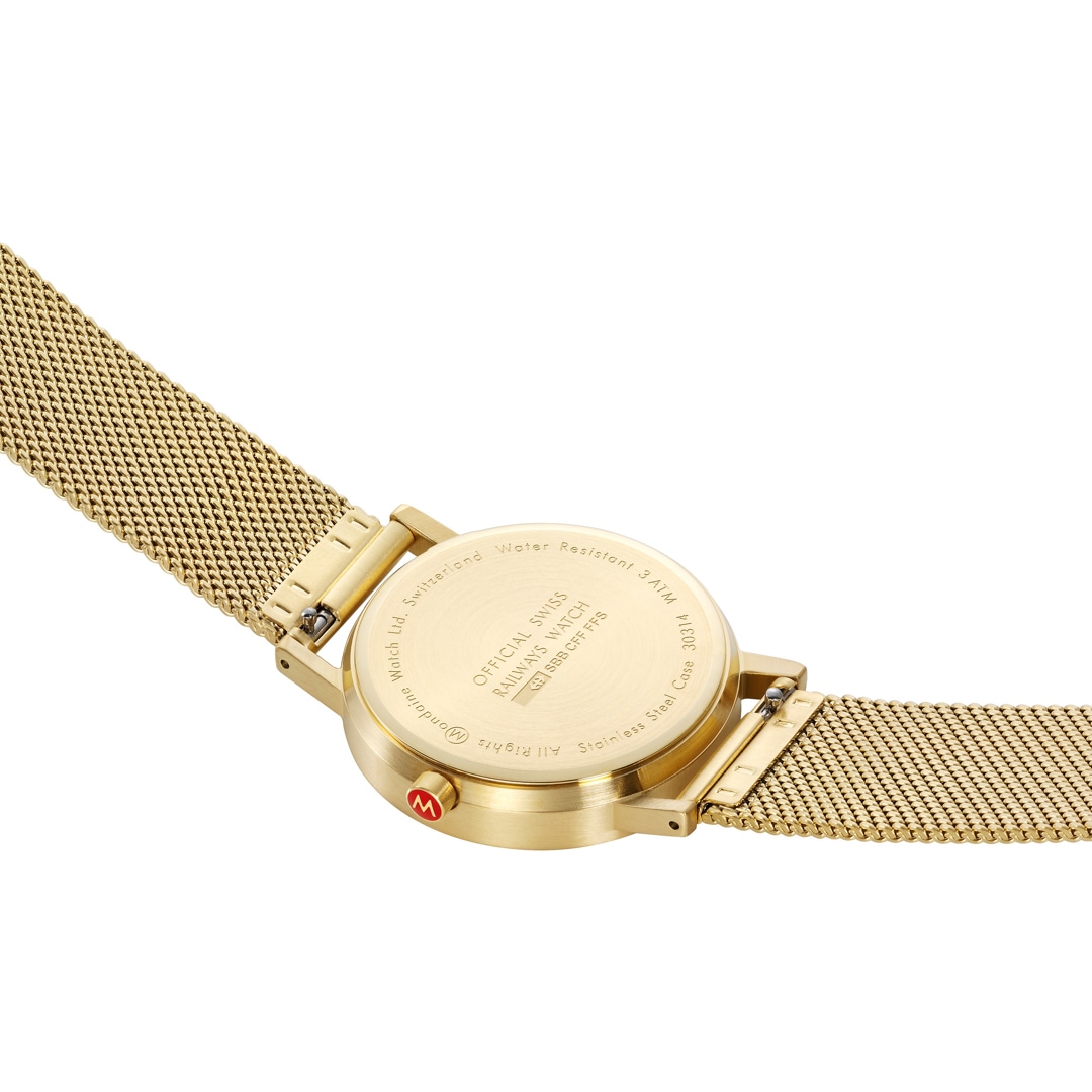 Mondaine Classic Gold / Grau Ø36 | A660.30314.80SBM