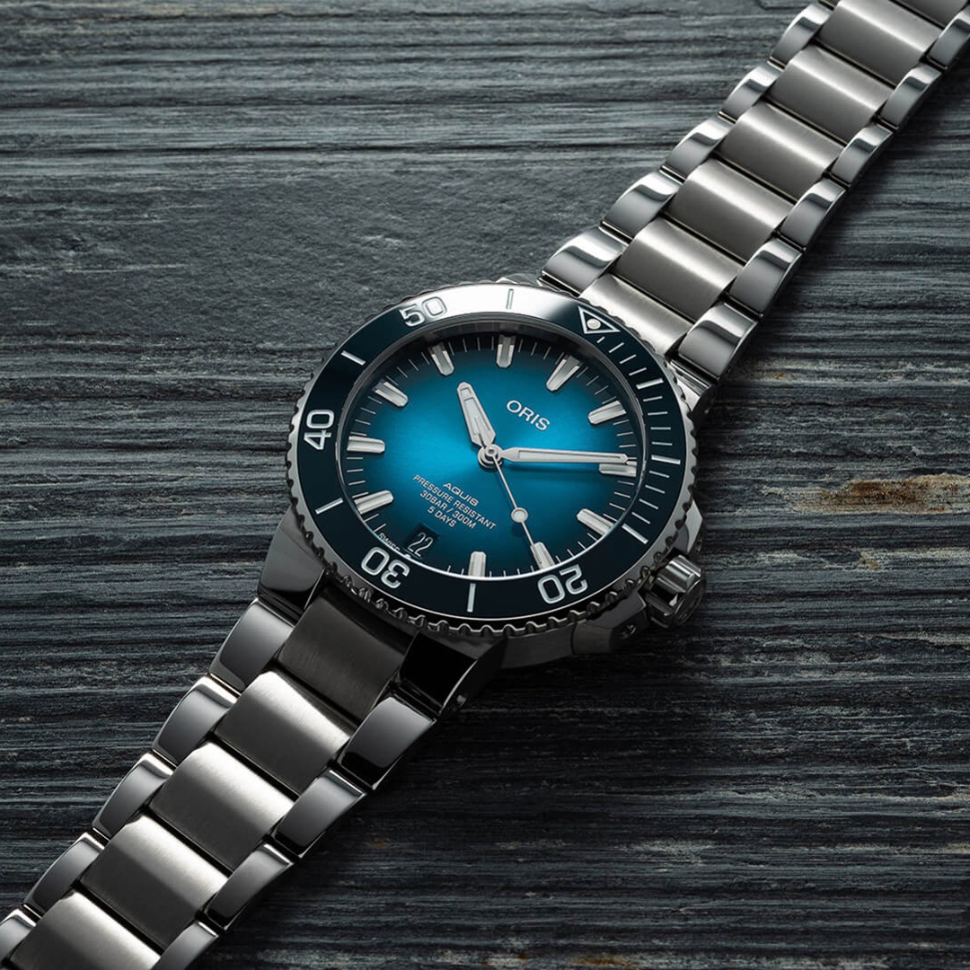 01 400 7763 4135-07 8 24 09PEB | Oris Aquis Date Calibre 400