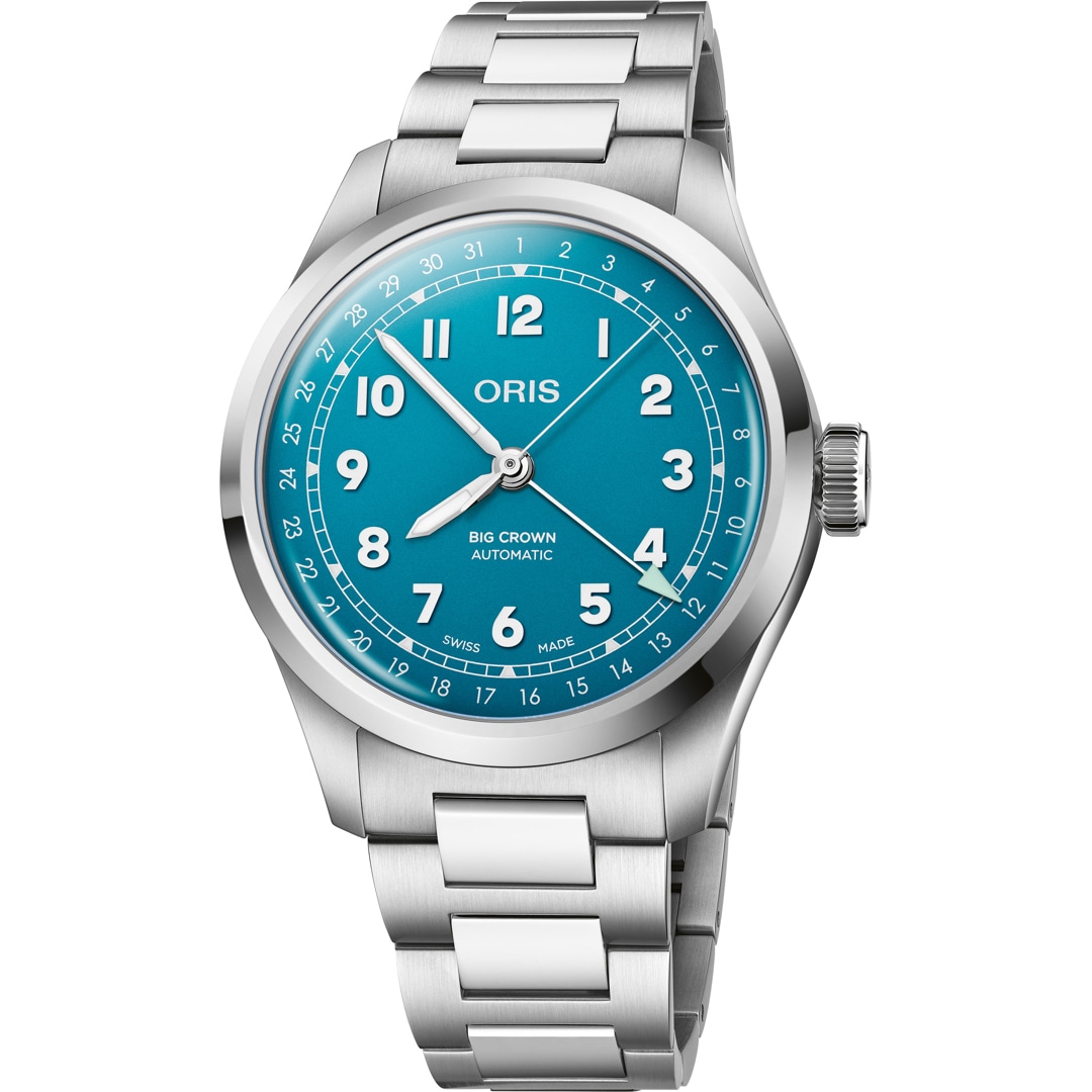 01 754 7798 4065-07 8 20 06 | Oris Big Crown Pointer Date 40 Turquoise