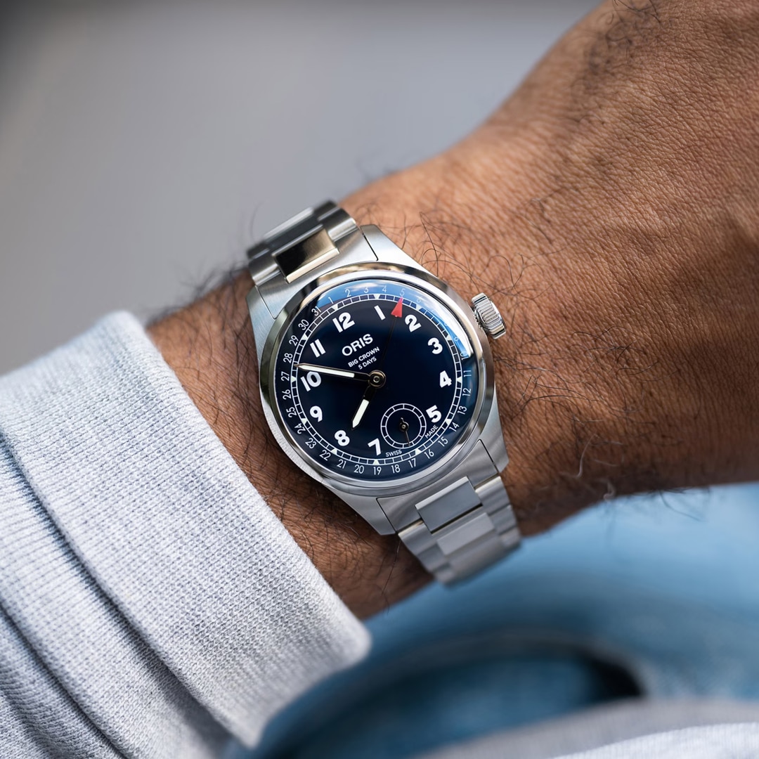 01 403 7776 4065-07 8 19 06 | Oris Big Crown Pointer Date Calibre 403 Blue