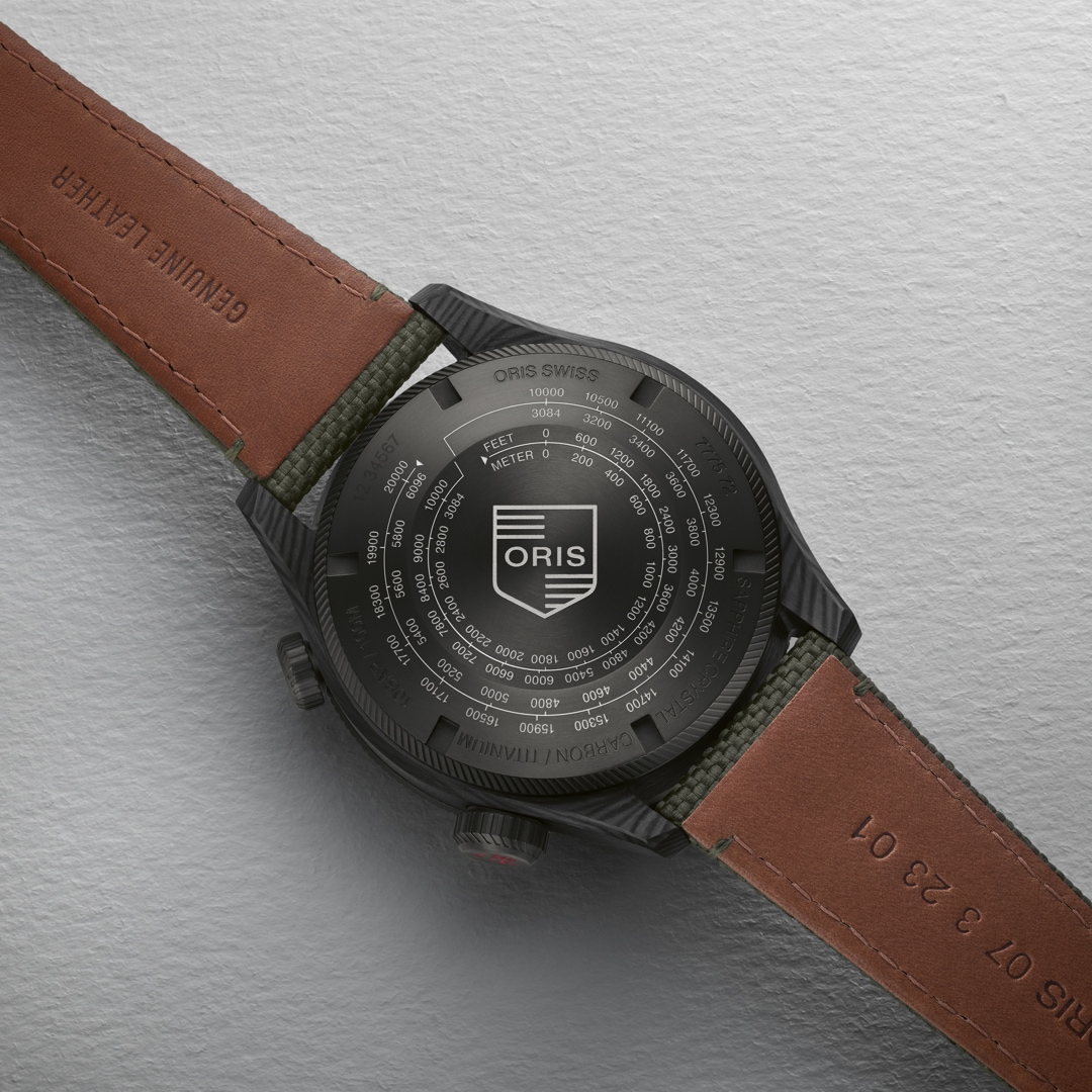 Oris Big Crown ProPilot Altimeter mit Fuss-Skala | 01 793 7775 8734-Set