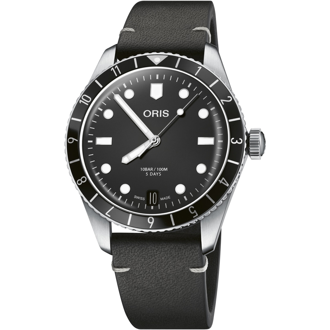Oris Divers Sixty-Five 12H Calibre 400 auf Lederband | 01 400 7772 4054 ...