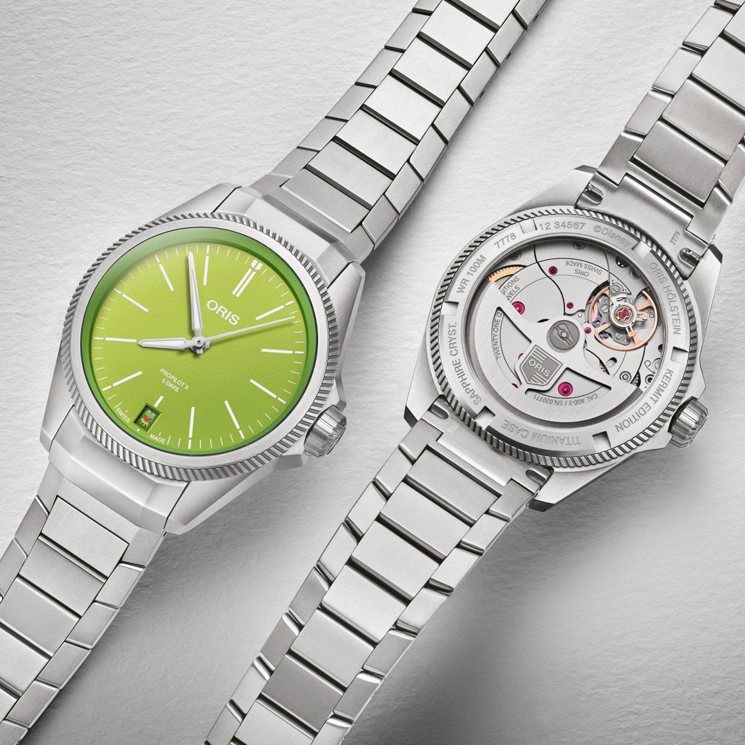 Oris ProPilot X Kermit Edition | 01 400 7778 7157-Set