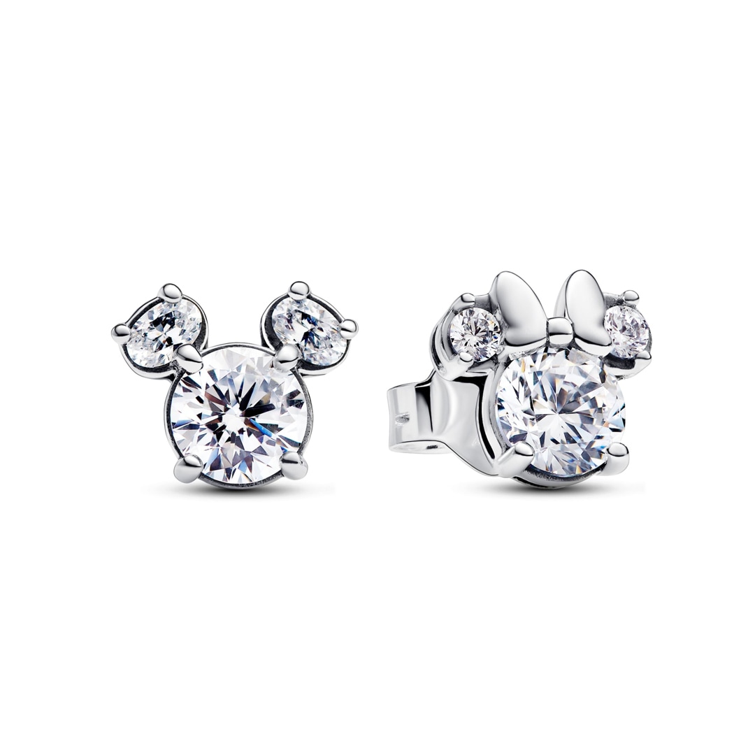 293219C01 | Pandora Disney Mickey & Minnie Clous d'Oreilles Scintillants 925 Argent