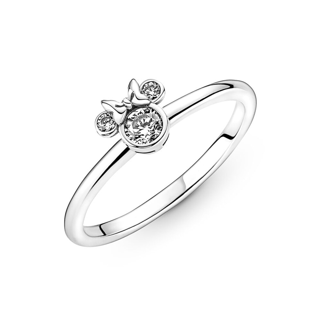 Pandora Disney Minnie Maus Funkelnder Kopf Ring