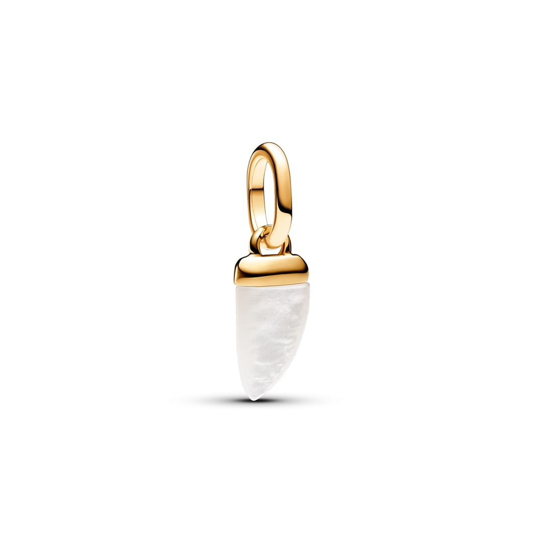 763373C01 | Pandora Gold ME Shark Tooth Mini Dangle Charm