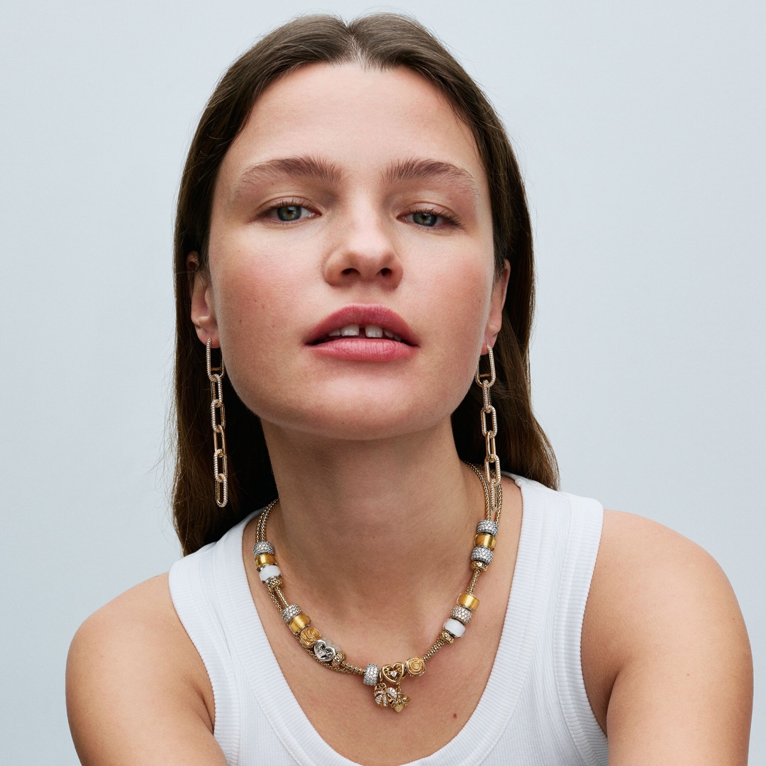 763033C00 | Pandora Gold ME Link Ouvrable Rectangulaire