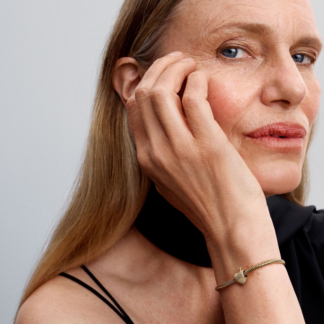 Pandora Gold Moments Amor Herz Charm