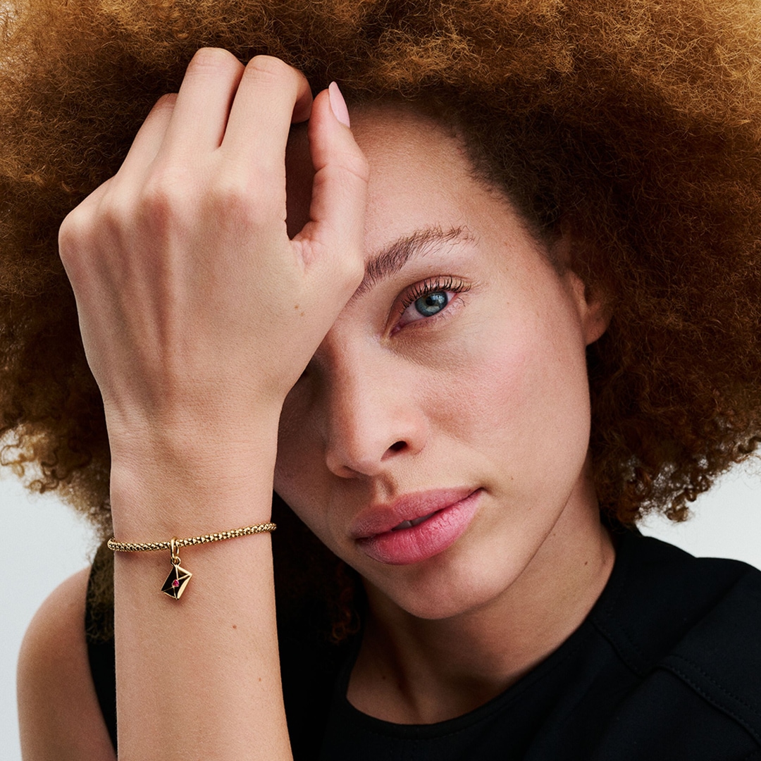 Pandora Gold Moments Liebesbrief Umschlag Charm-Anhänger