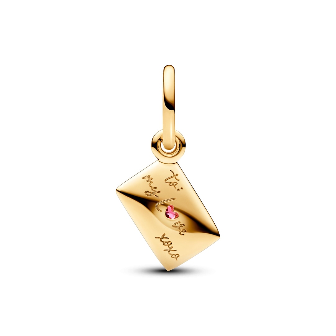 Pandora Gold Moments Liebesbrief Umschlag Charm-Anhänger