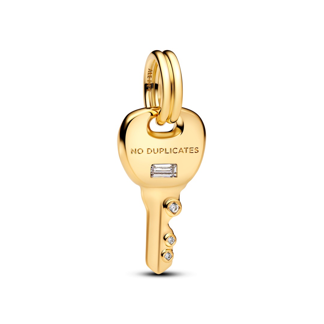 764347C01 | Pandora Gold Moments Key Dangle Charm