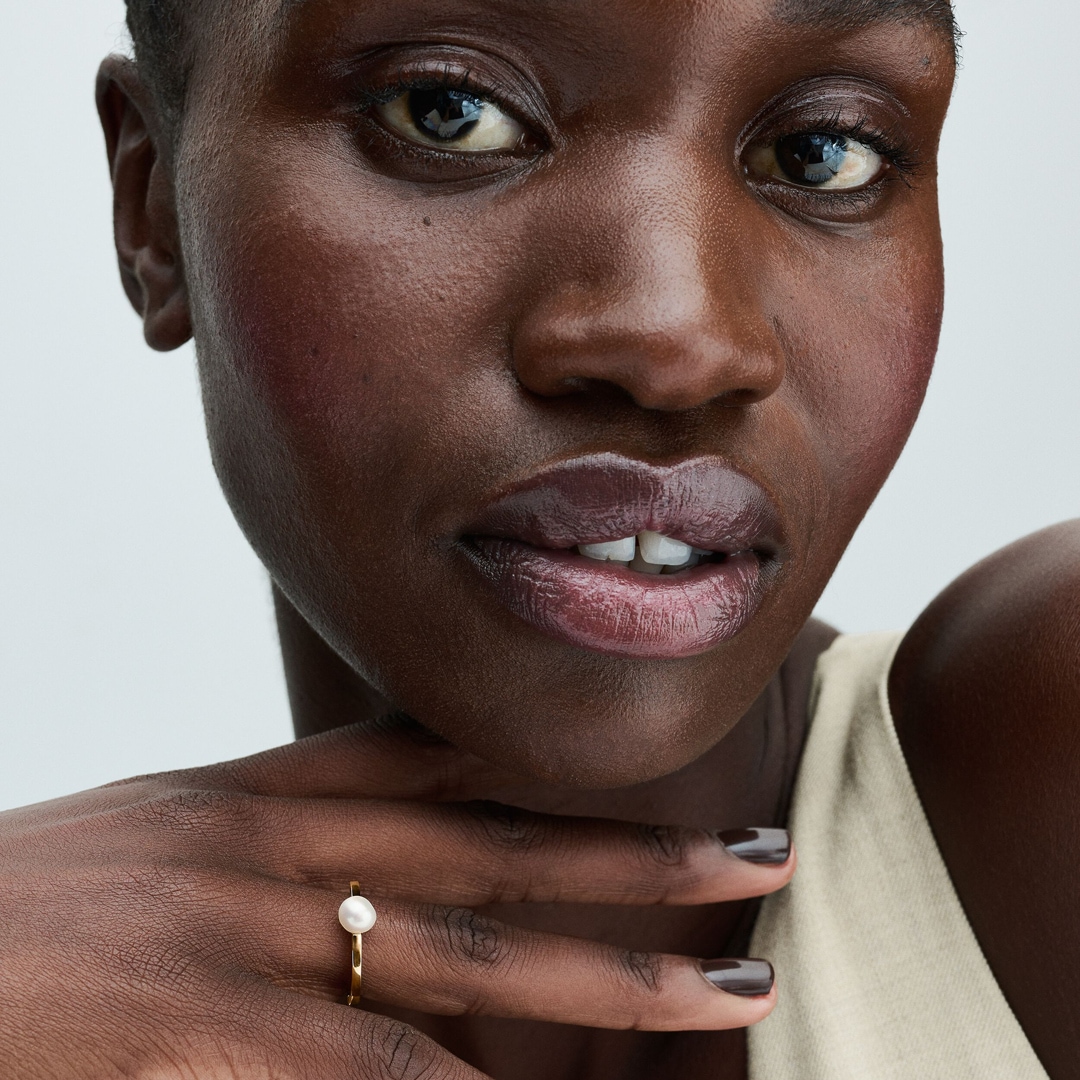 163157C01 | Pandora Gold Timeless Treated Freshwater Cultured Pearl ...