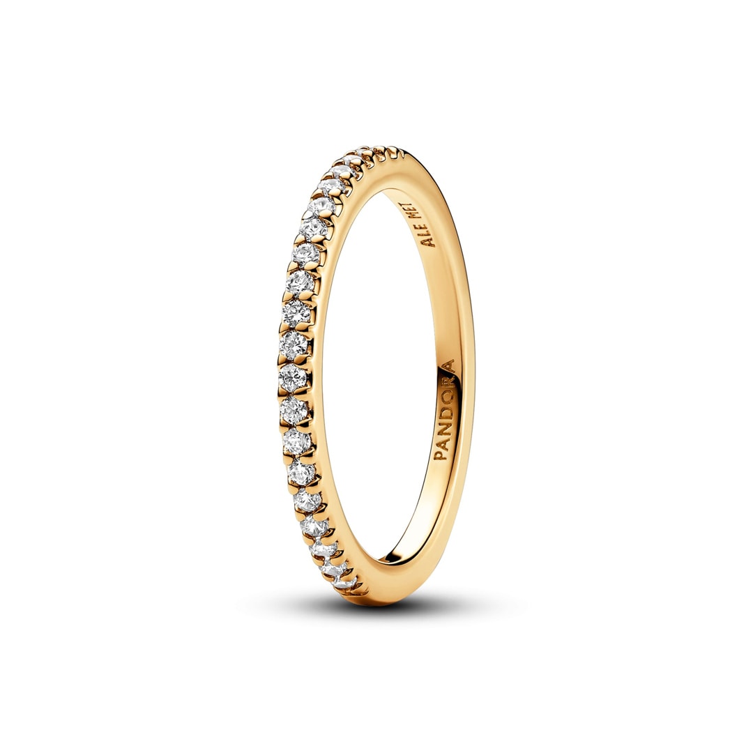 Pandora Gold Timeless Funkelnder Band-Ring