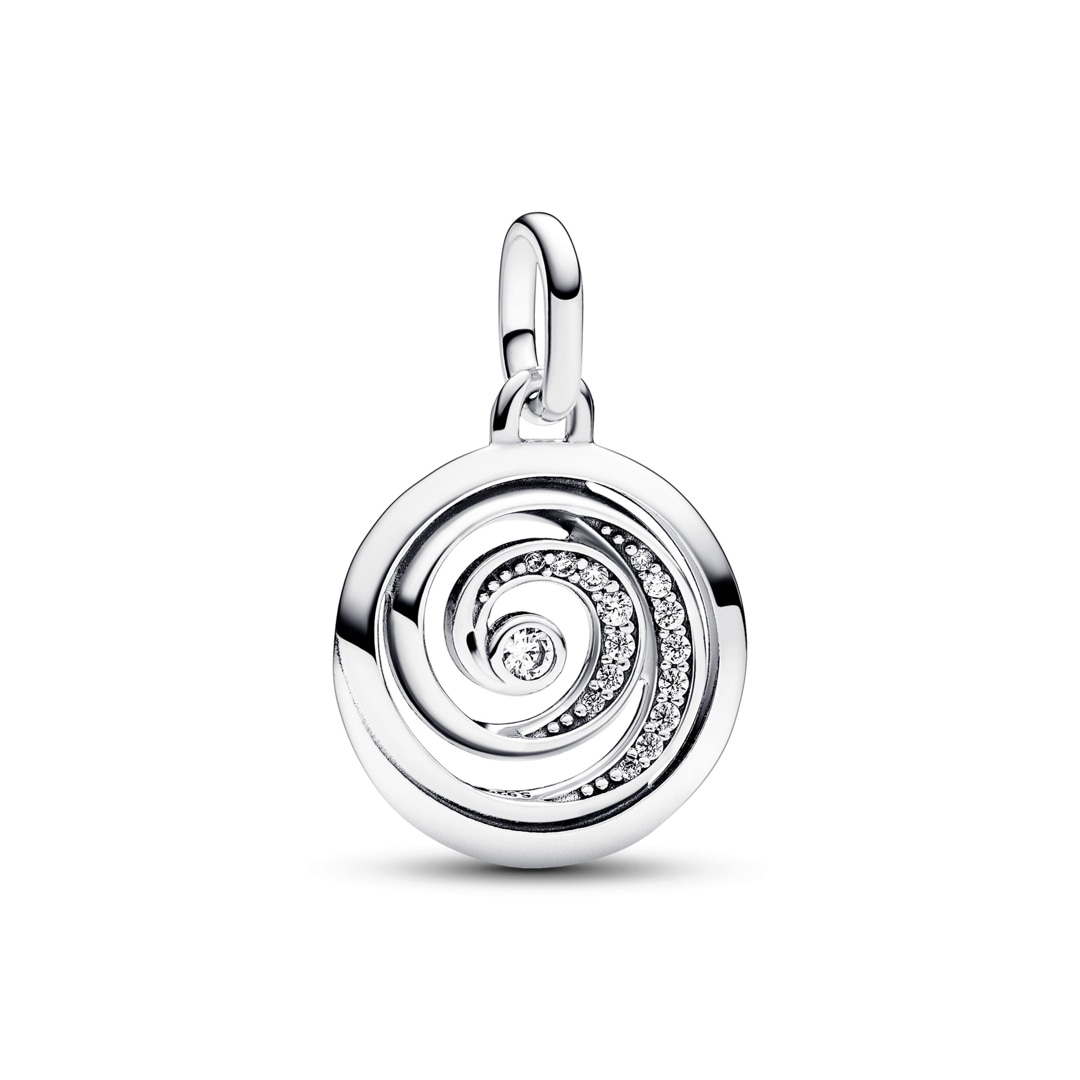 Pandora ME Dankbarkeit Spirale Medaillon-Charm