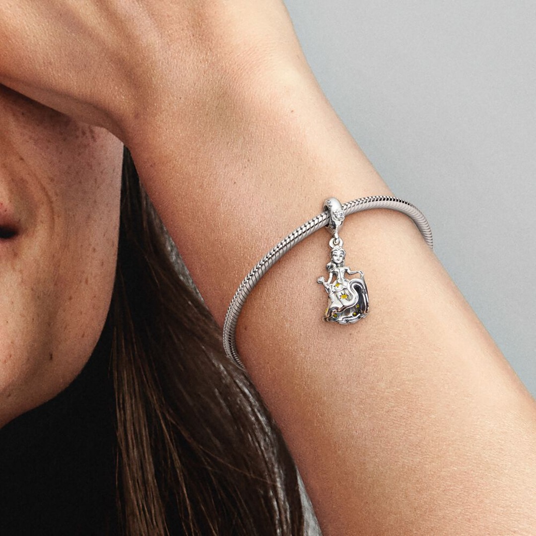 790014C01 | Pandora Moments Charm Pendant Disney La Belle et La Bête La ...