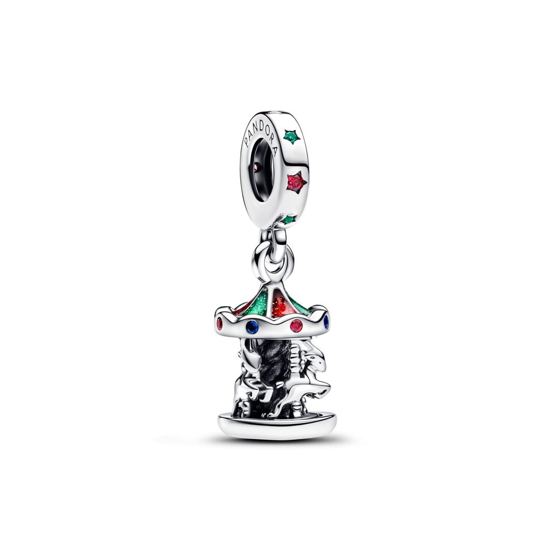 793586C01 | Pandora Moments Spinning Carousel Dangle Charm 925 Silver