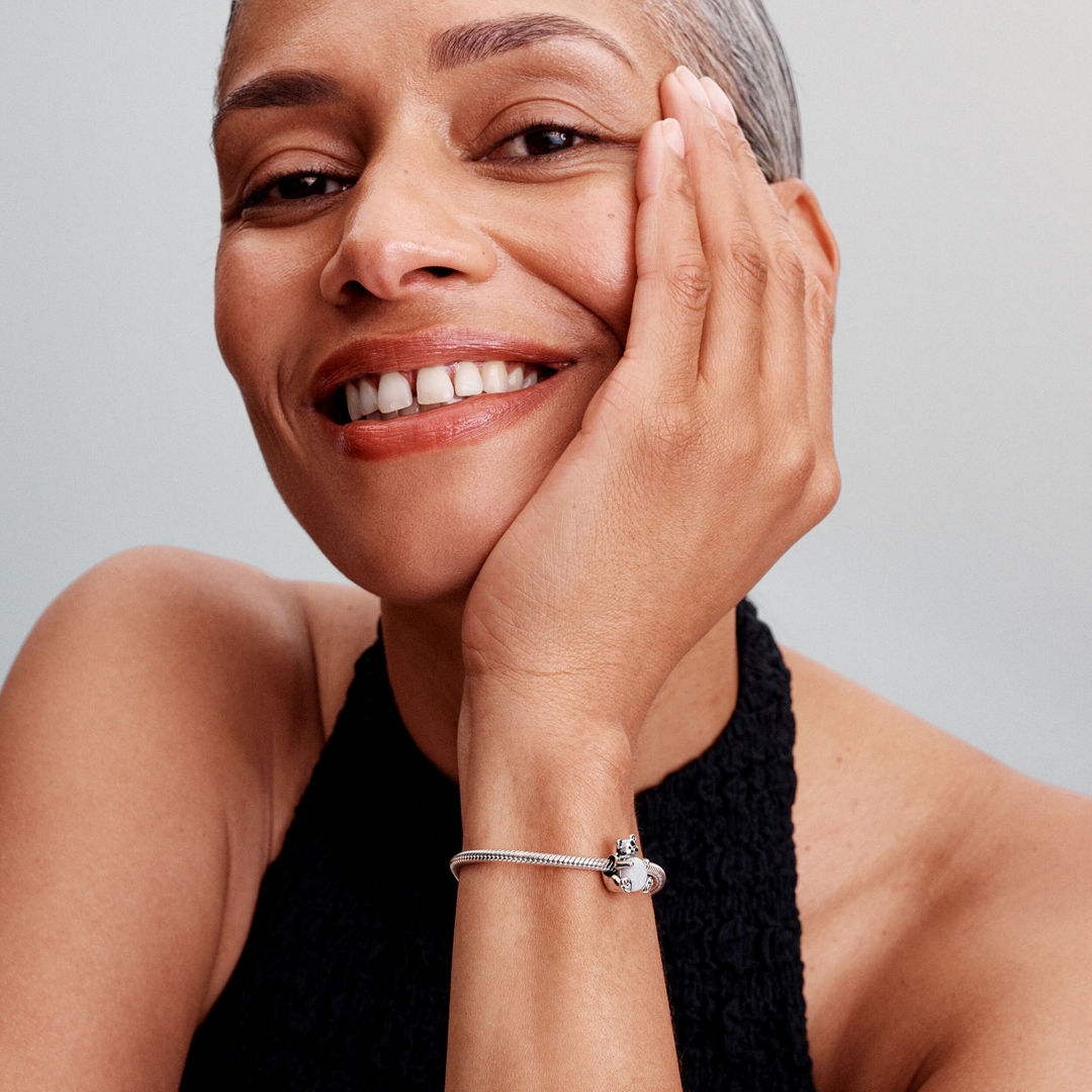 Pandora Moments Eisbär Charm 925 Silber