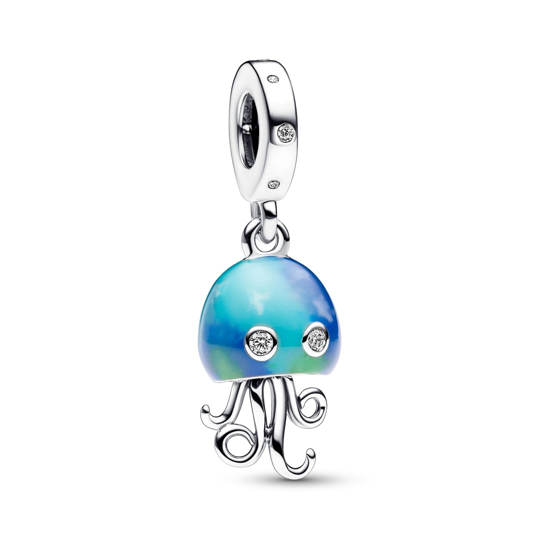 792704C01 | Pandora Moments Charm Pendant Méduse Versicolore 925 Argent