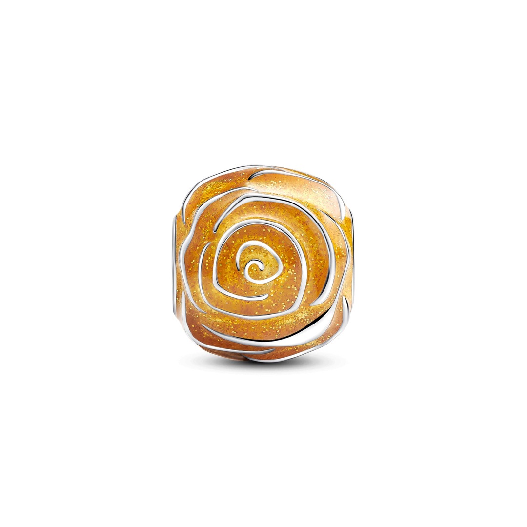 793212C02 | Pandora Moments Yellow Rose in Bloom Charm 925 Silver