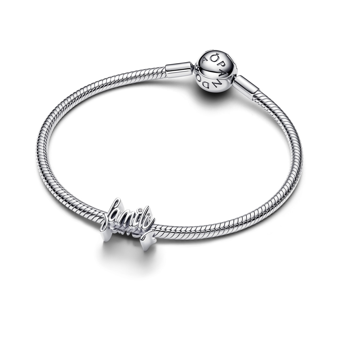 794250C01 | Pandora Moments Handwritten Family Charm 925 Silver