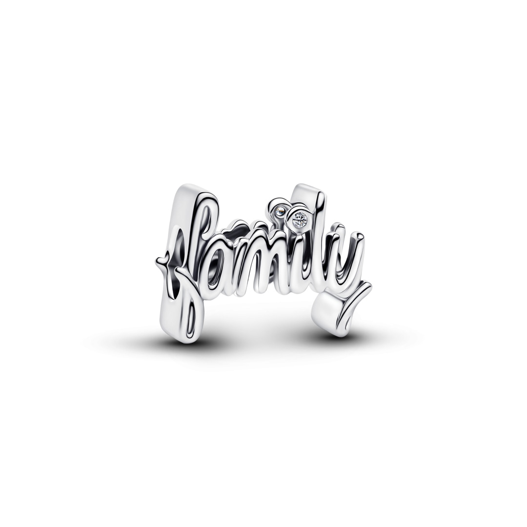 794250C01 | Pandora Moments Handwritten Family Charm 925 Silver