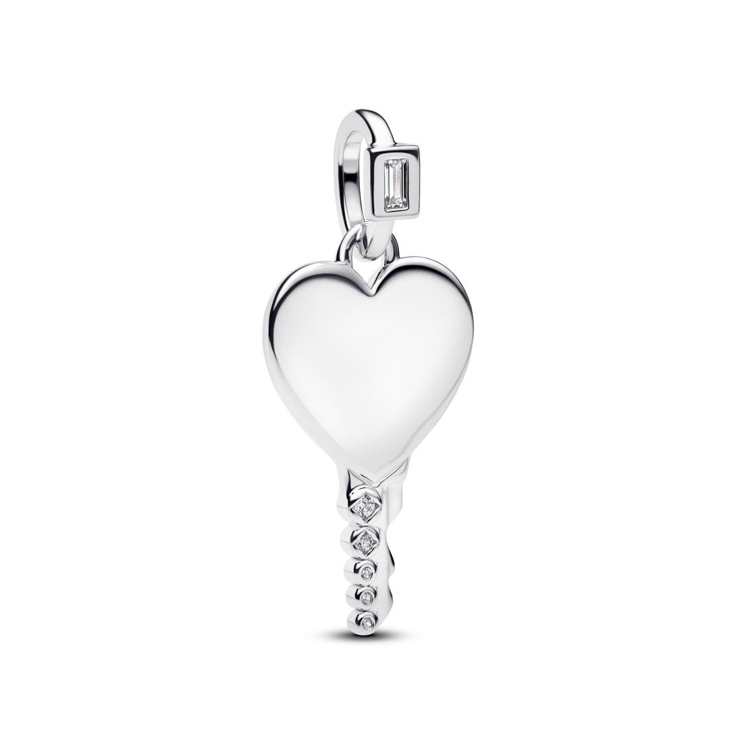 394353C01 | Pandora Moments Heart Key Pendant 925 Silver