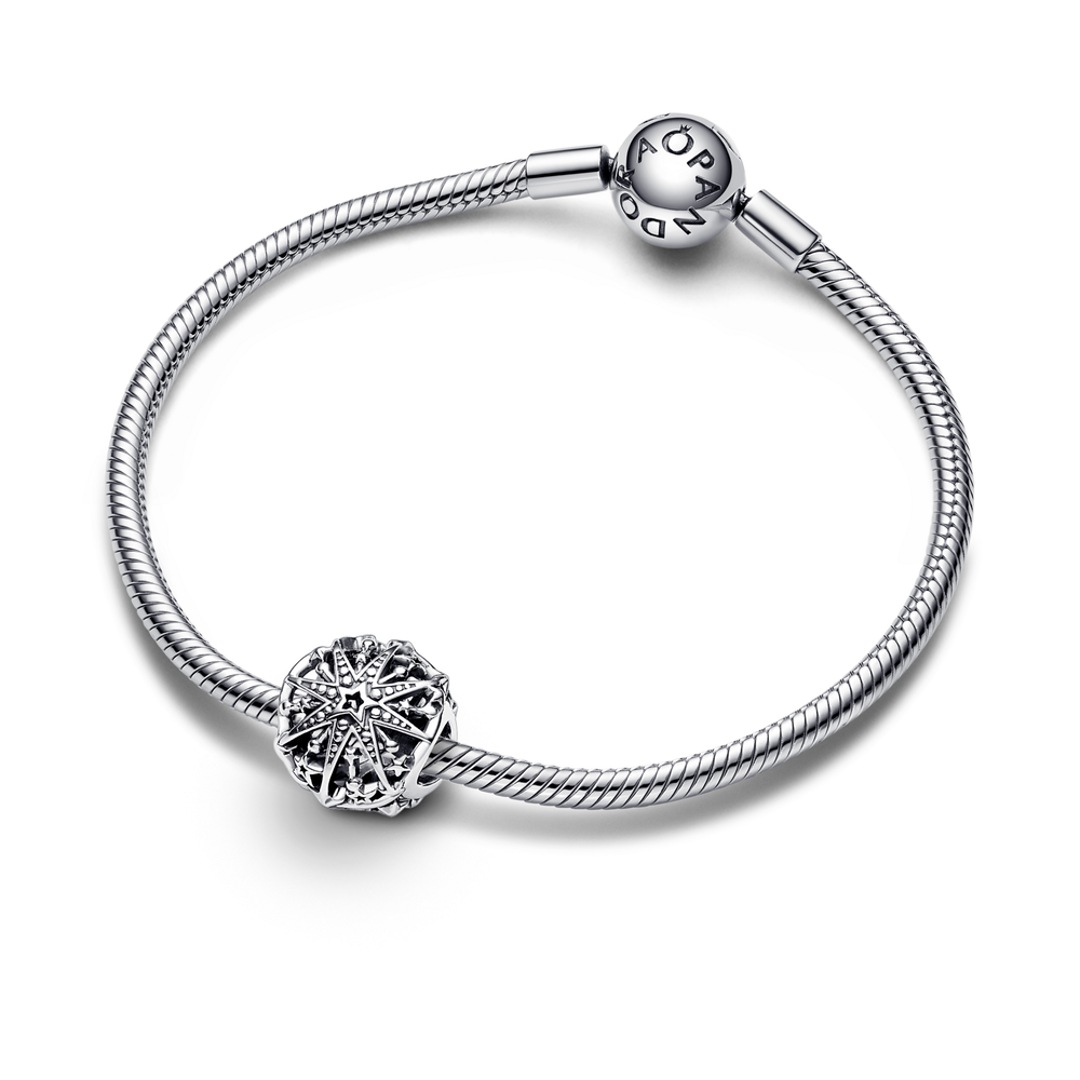 792360C00 | Pandora Moments Charm Flocon de Neige Céleste
