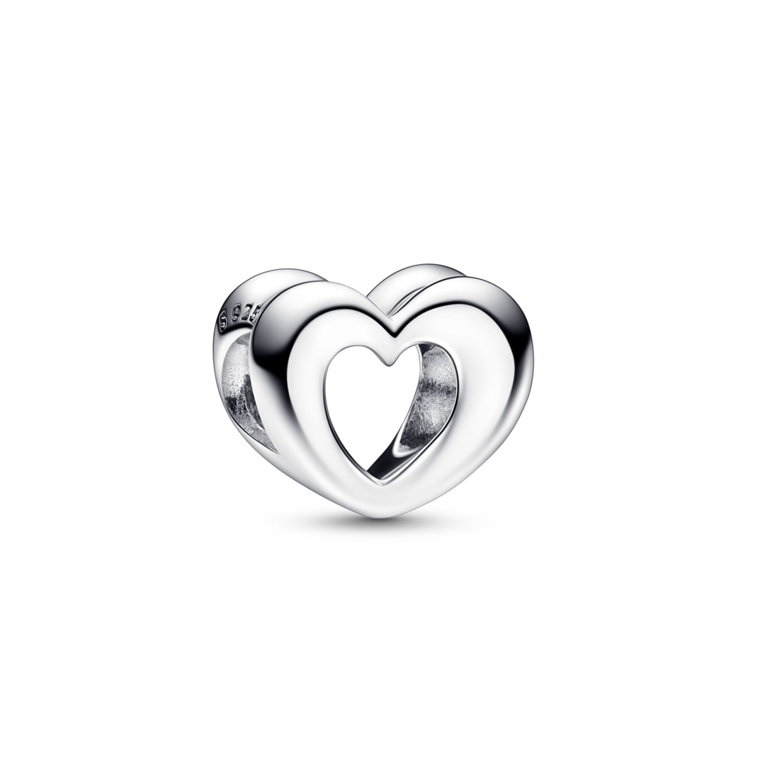 Pandora Moments Strahlendes Offenes Herz Charm