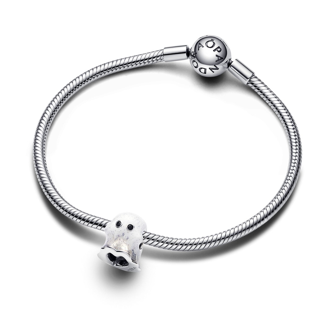 793404C01 | Pandora Moments Glow-in-the-dark Boo Ghost Charm 925 Silver