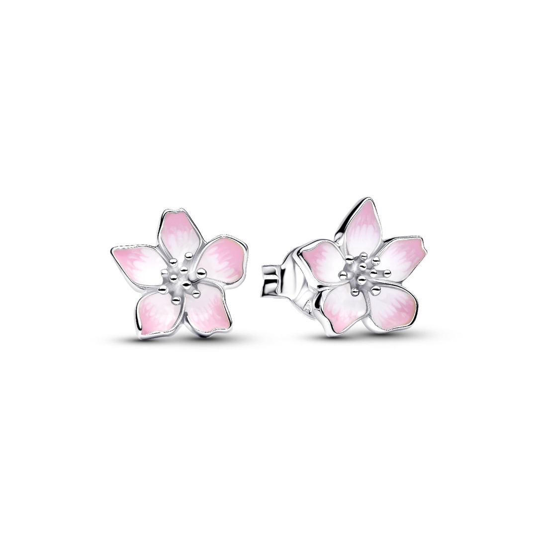 294370C01 | Pandora Moments Cherry Blossom Stud Earrings 925 Silver