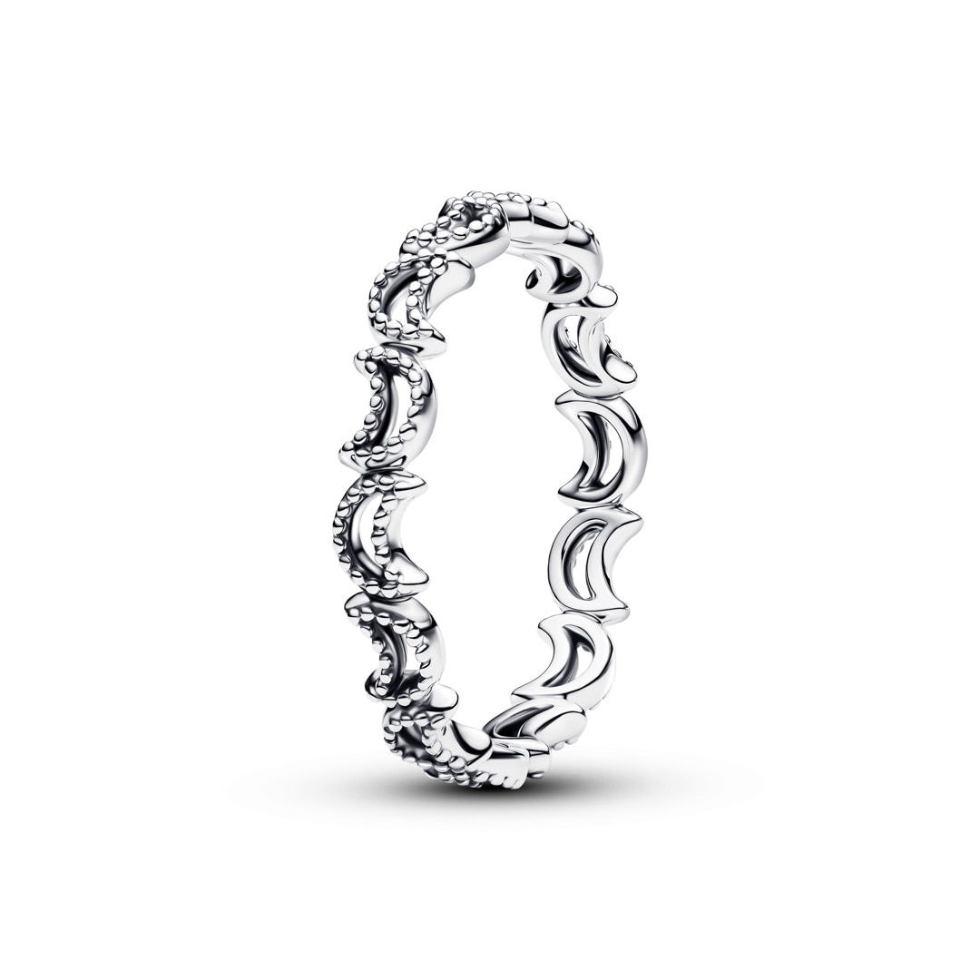 Pandora Moments Mondsichel Ring 925 Silber