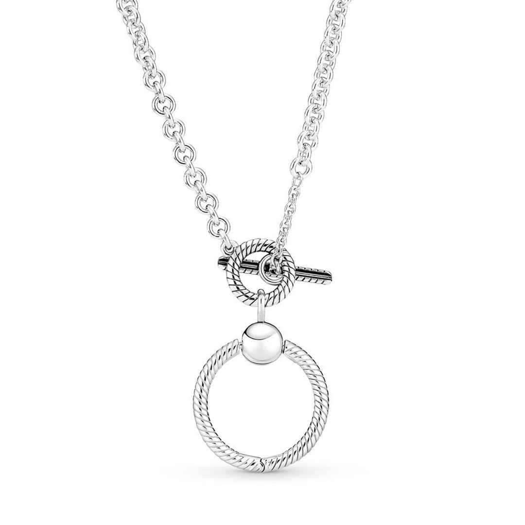 391157C00-50 | Pandora Moments Collier Fermoir T et Pendentif O