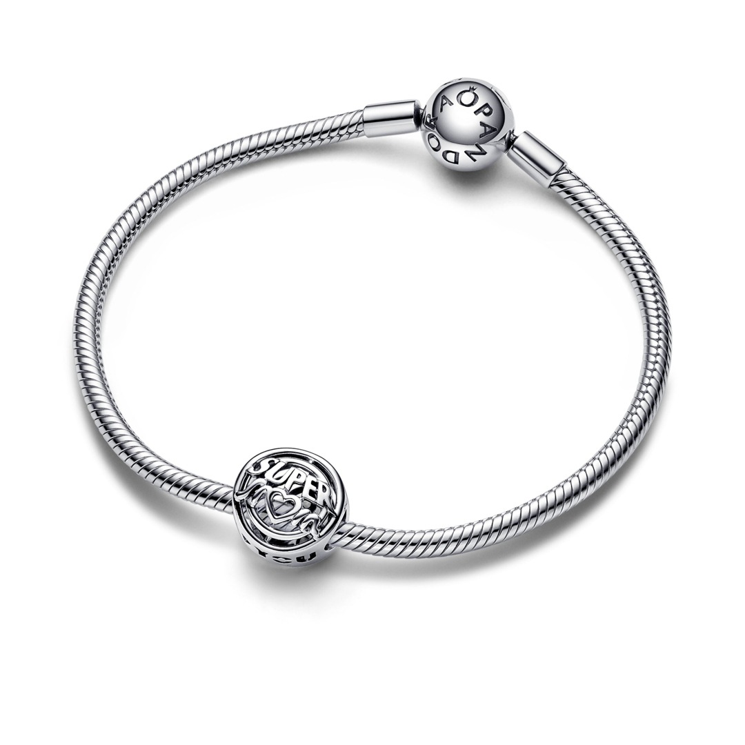 792644C00 | Pandora MomentsCharm Ajouré Mum Hero Argent 925