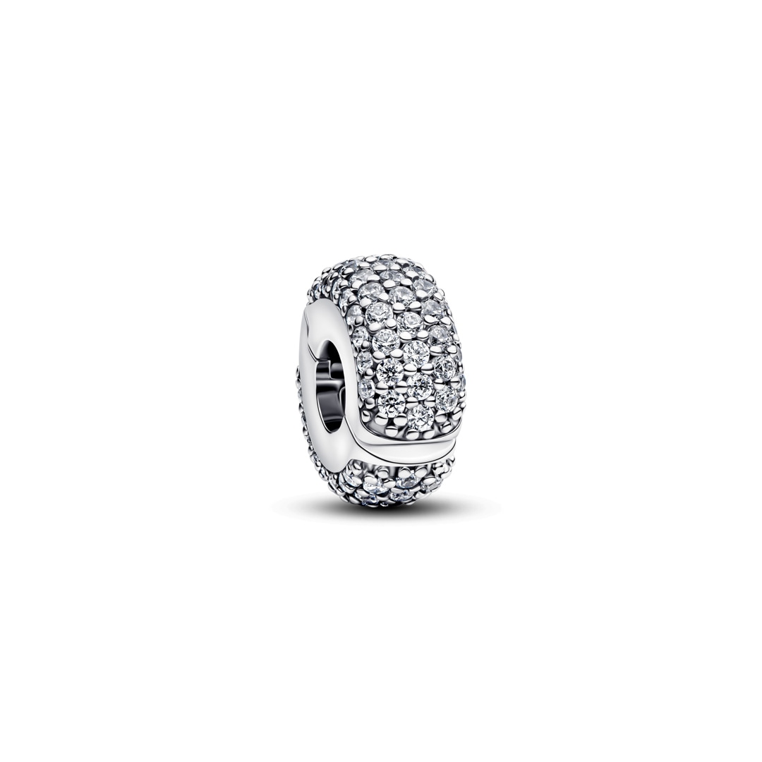 794032C01 | Pandora Moments Charm Clip Pavé 925 Argent