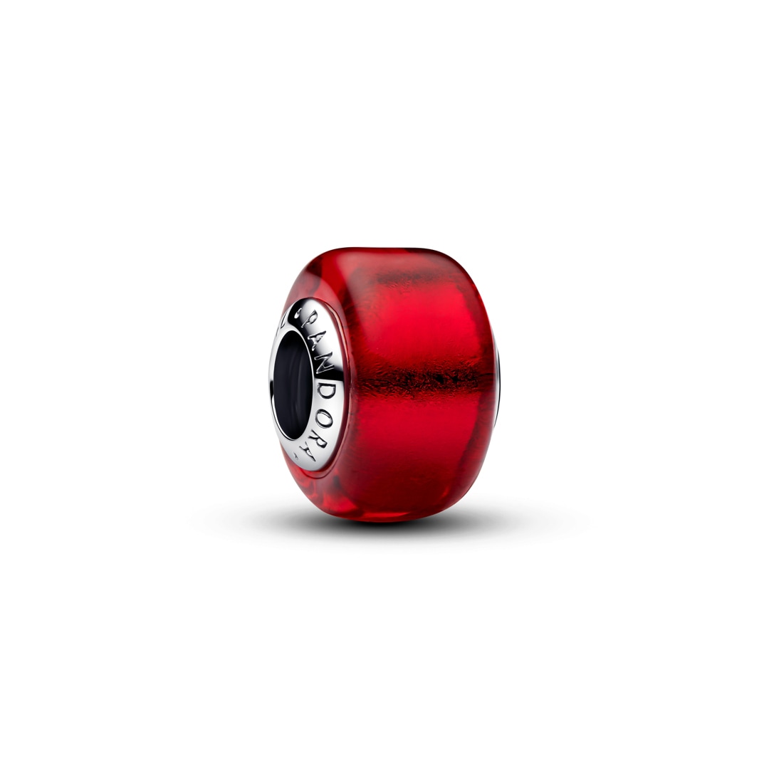 794425C00 | Pandora Moments Red Murano Glass Charm 925 Silver