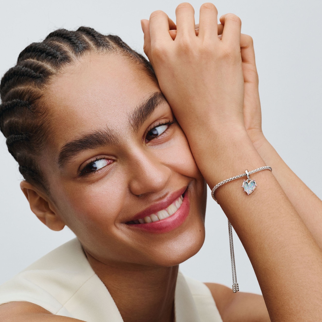 793434C01 | Pandora Moments Charm Pendant Double Opalescent Amitié 925 ...