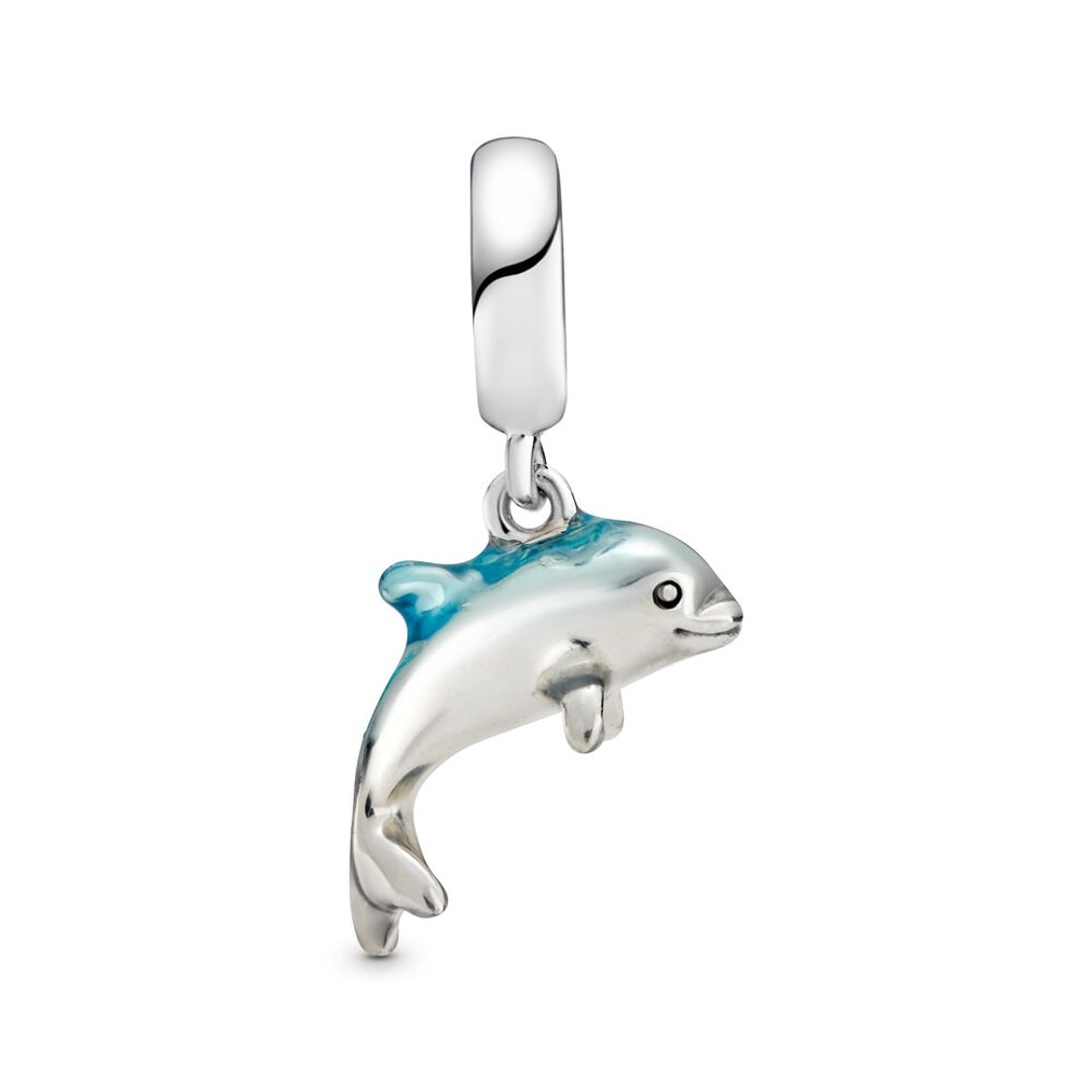 798947C01 | Pandora Moments Shimmering Dolphin Dangle Charm