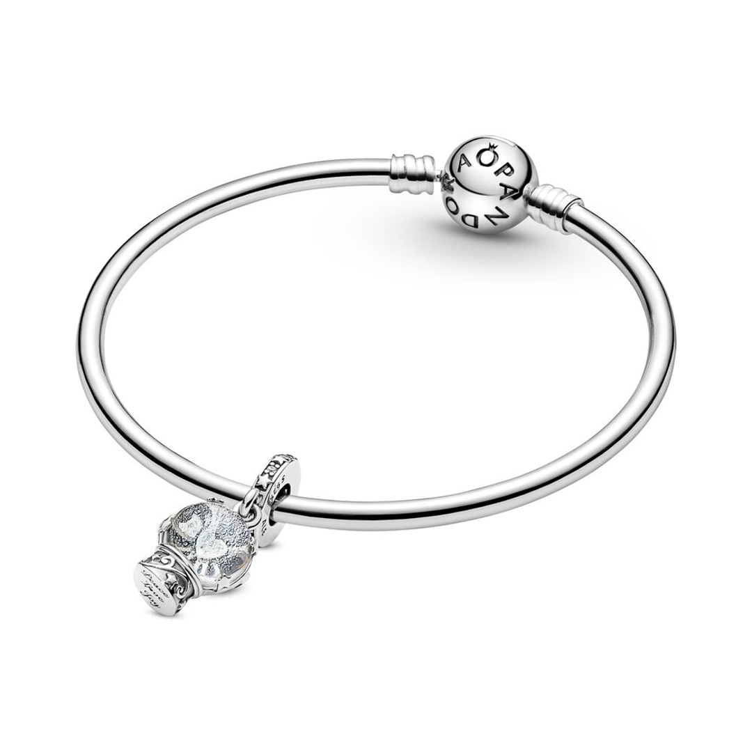 790027C01 | Pandora Moments Charm Pendant Ange Boule à Neige