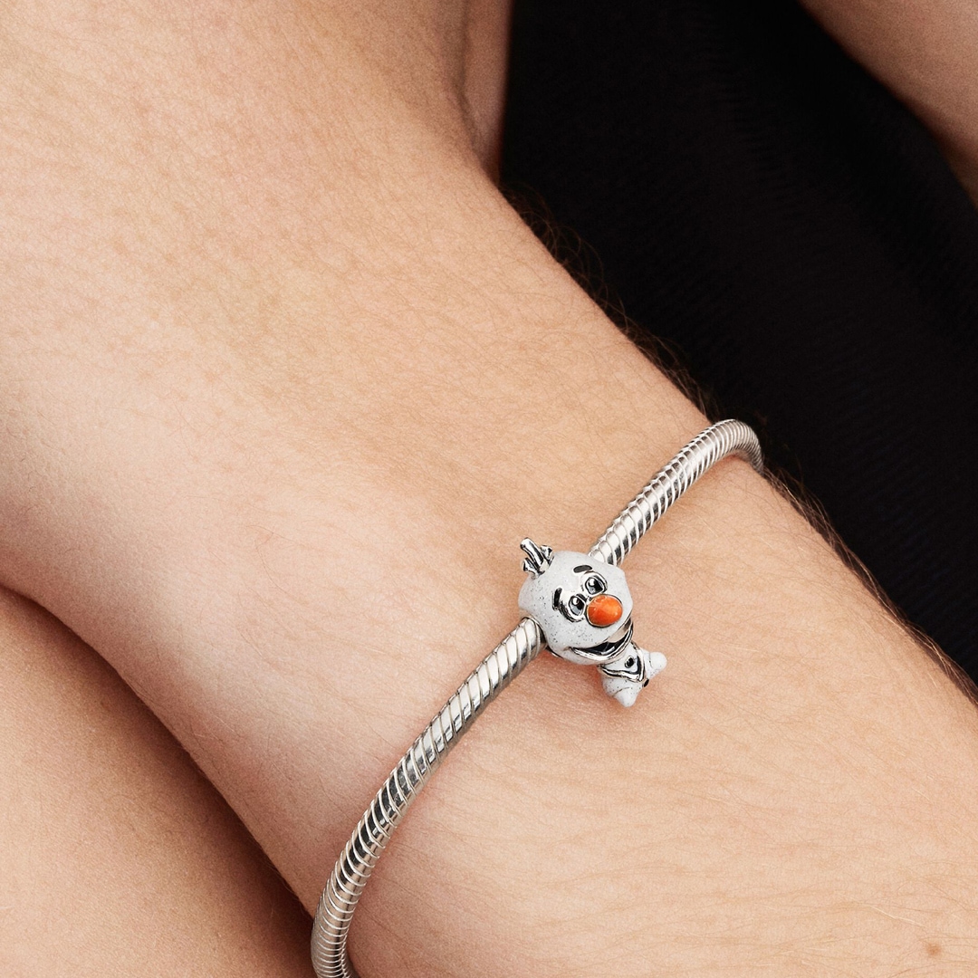 793978C01 | Pandora Moments x Charm Disney La Reine des Neiges Olaf 925 ...