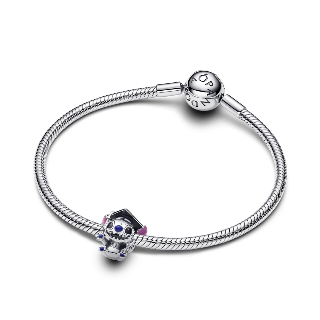 Pandora Moments x Disney Stitch Abschluss-Charm 925 Silber