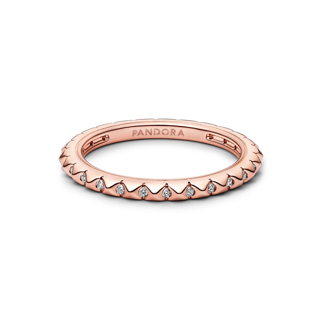Pandora Rose ME Pyramiden Ring
