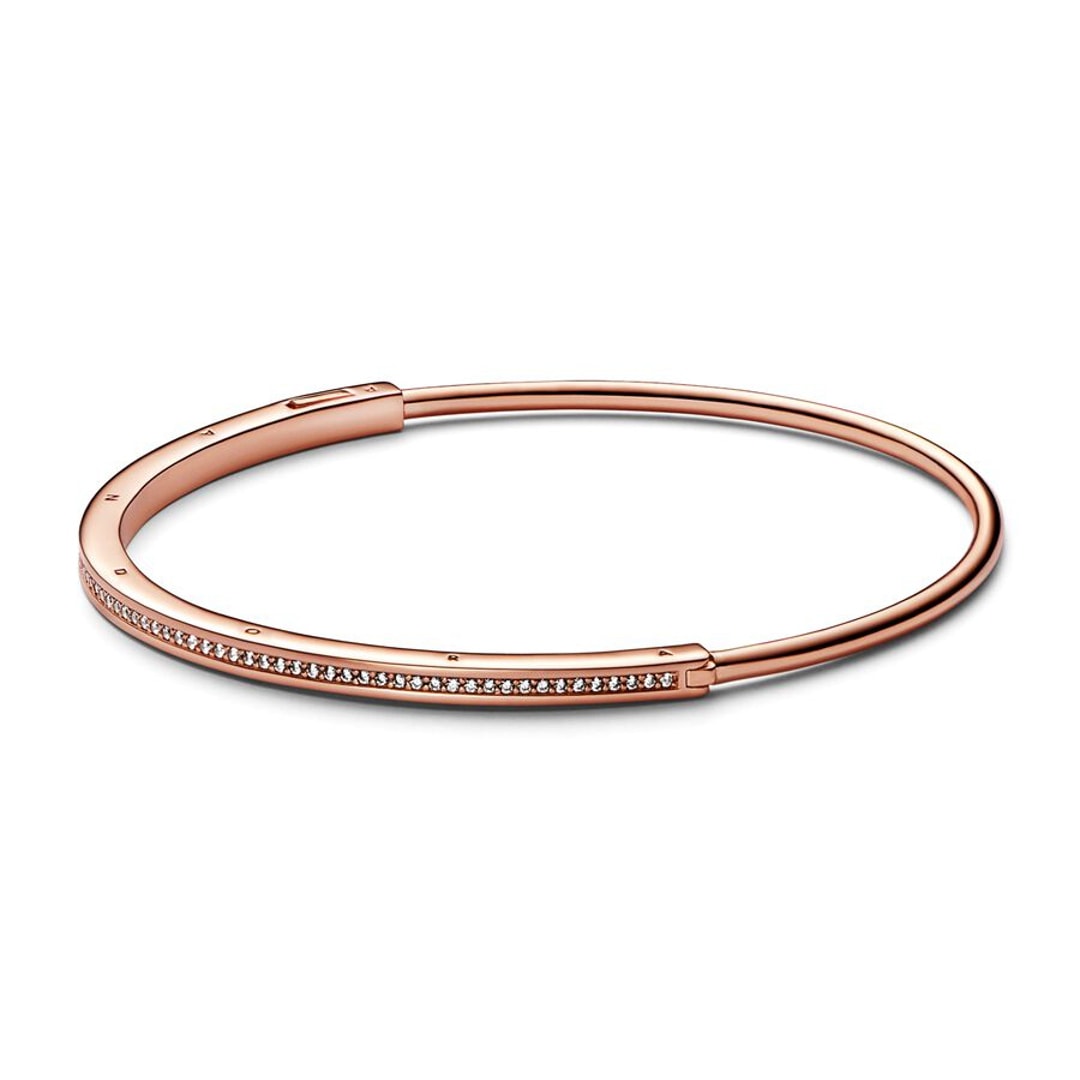 Pandora Rose Signature I-D Pavé Armreif