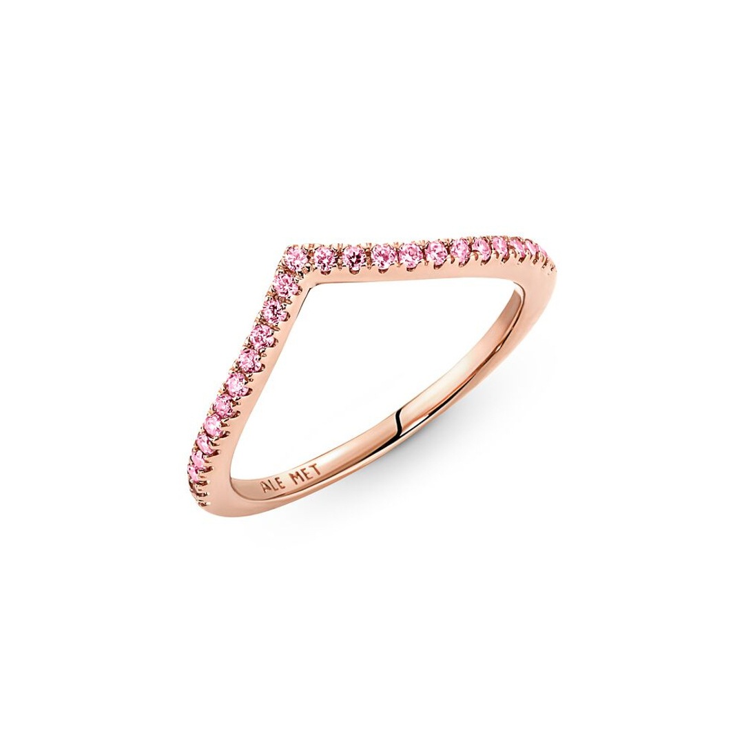 186316C02 | Pandora Rose Timeless Bague Rose Scintillante Vœu